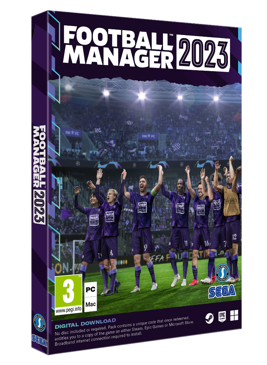 Fysiska versionen av Football Manager 2023 har ingen skiva