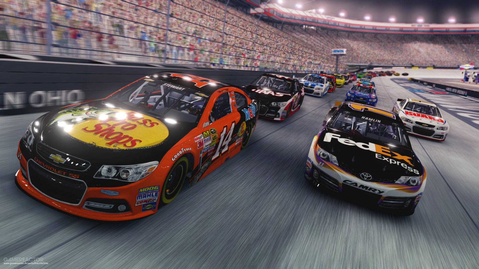 Inget Nascar 14 till Playstation 4 eller Xbox One