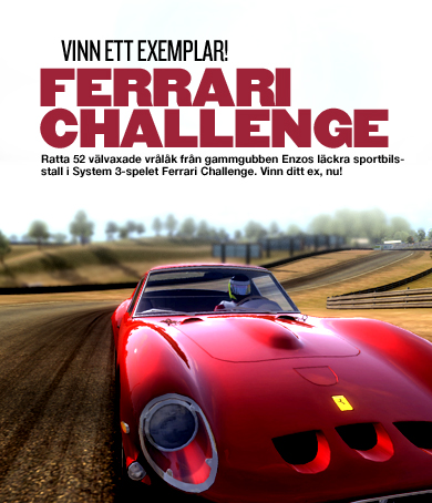 Vinn ett Ferrari Challenge (PS3)