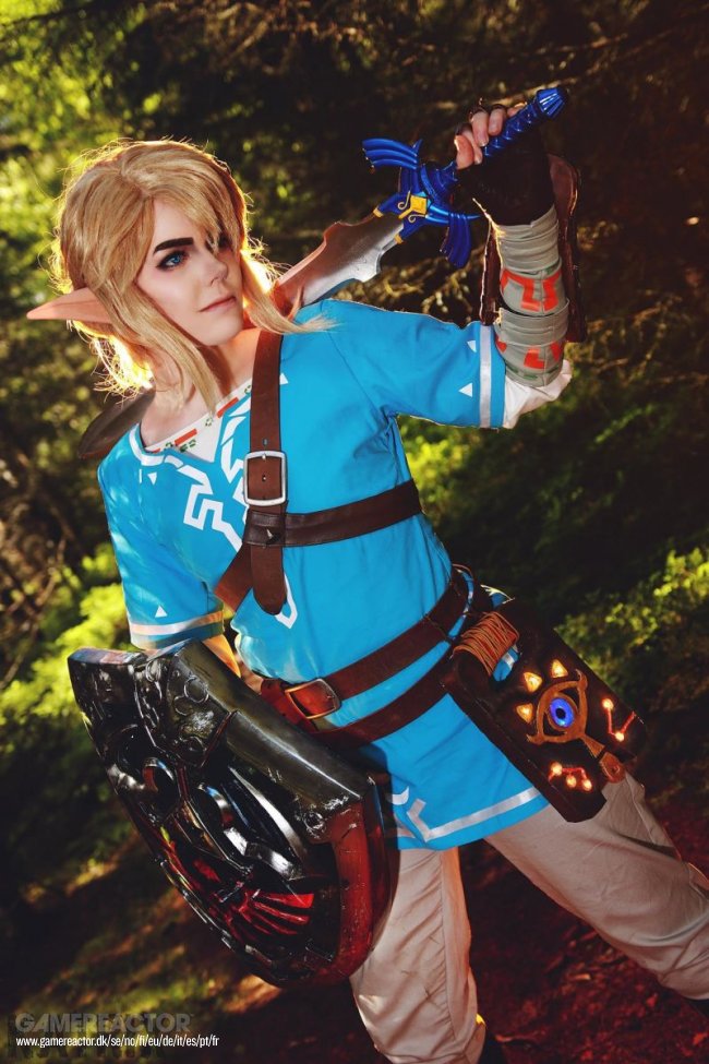 Utmärkt The Legend of Zelda-cosplay visas upp - The Legend of Zelda ...