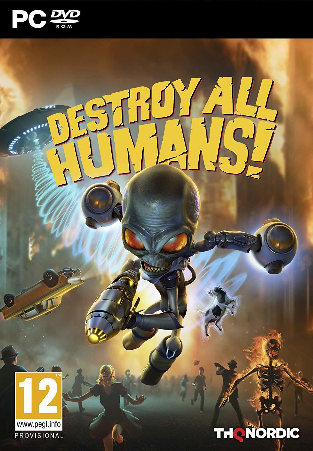 Här är den senaste Destroy All Humans-trailern - Destroy All Humans ...