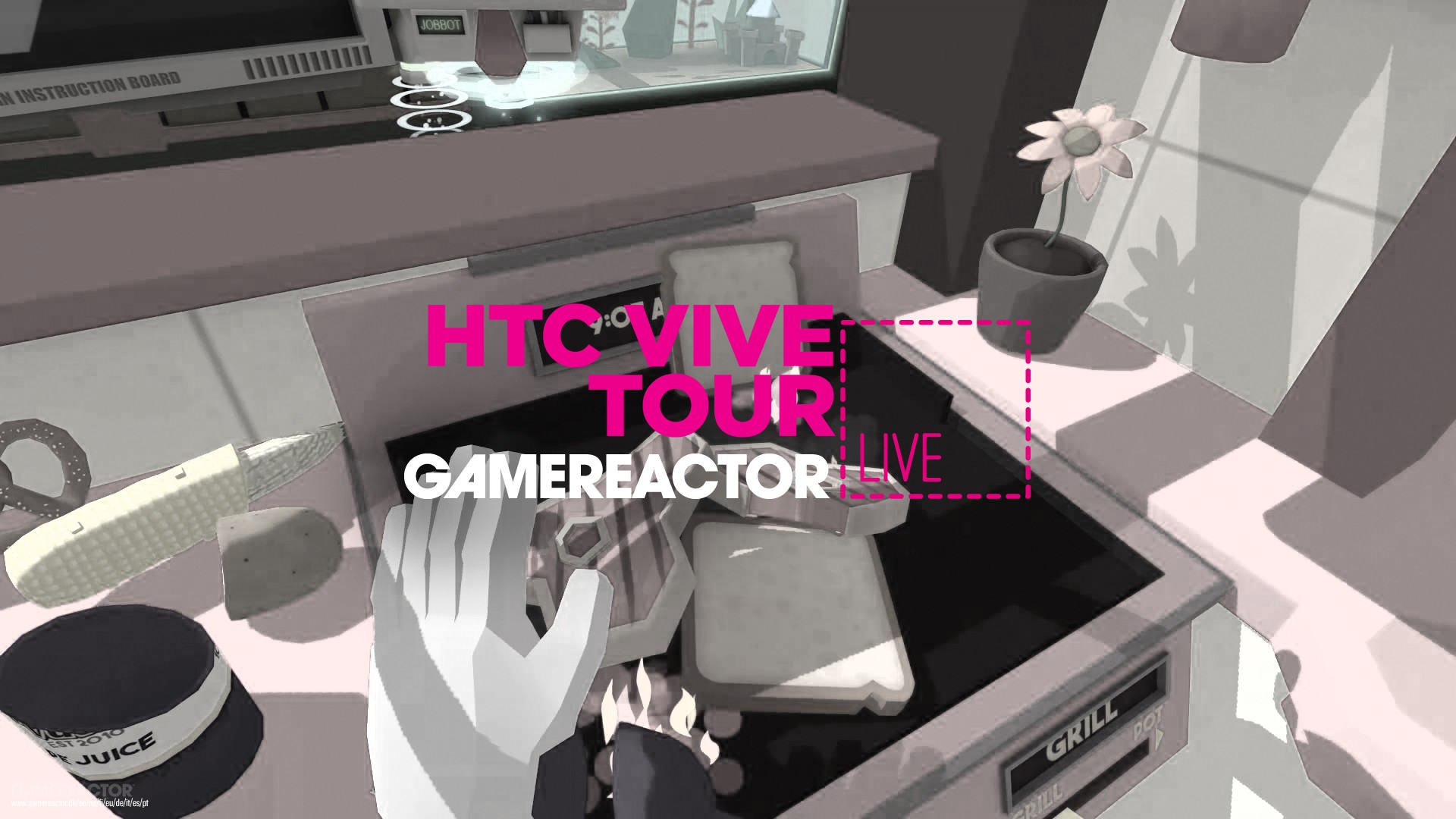 Gamereactor Live: Vi visar upp HTC Vive - Job Simulator - Gamereactor