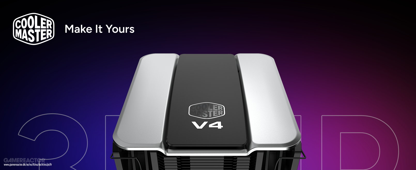 Cooler Master V4 Alpha 3DHP Black - smartare kylning och massor av ...