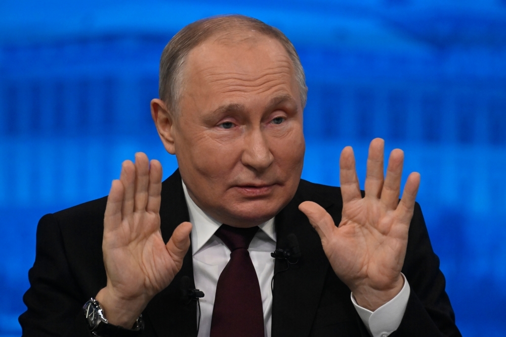 Putin hånar Europas drönarpanik: "OK, jag kommer inte att göra det ...