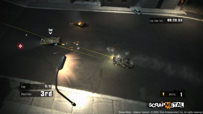 Röjig racing i Scrap Metal