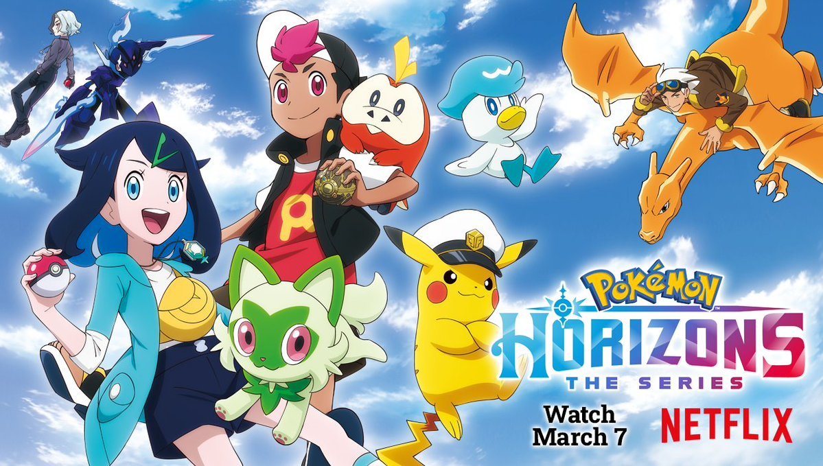 Pokémon Horizons försenas i USA till Netflix - Pokémon Horizons: The ...