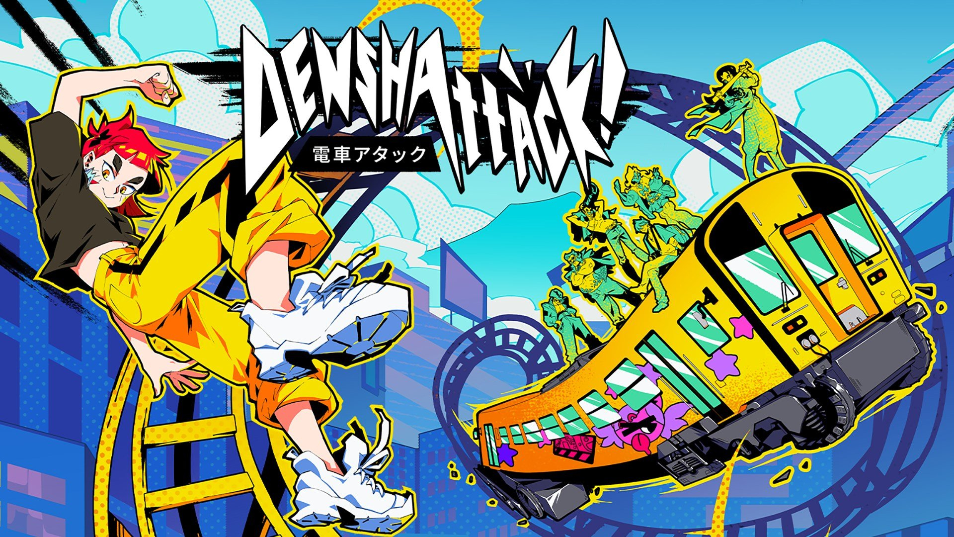 Jet Set Radio-inspirerade Denshattack släpps i juni till PC, PS5 ...