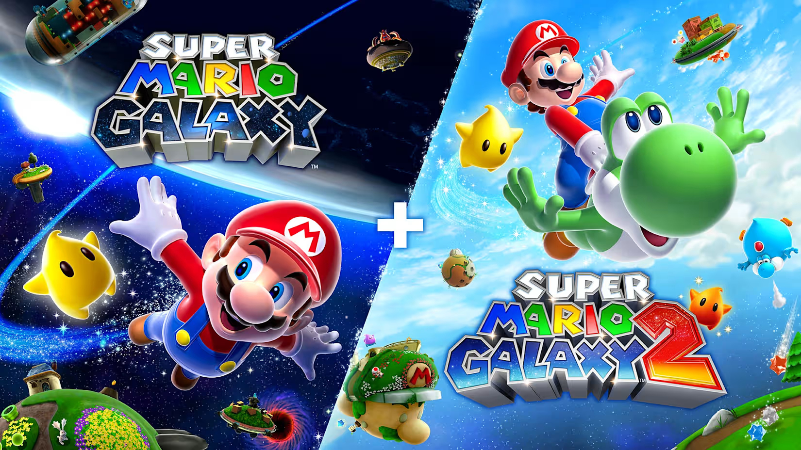 Super Mario Galaxy + Super Mario Galaxy 2 bjuder på mer än bara en ...