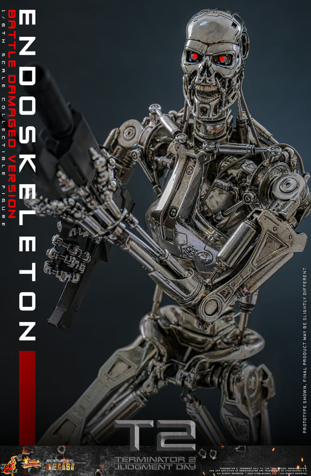 Hot Toys visar upp en T-800-figur från Terminator 2 - Terminator 2 ...