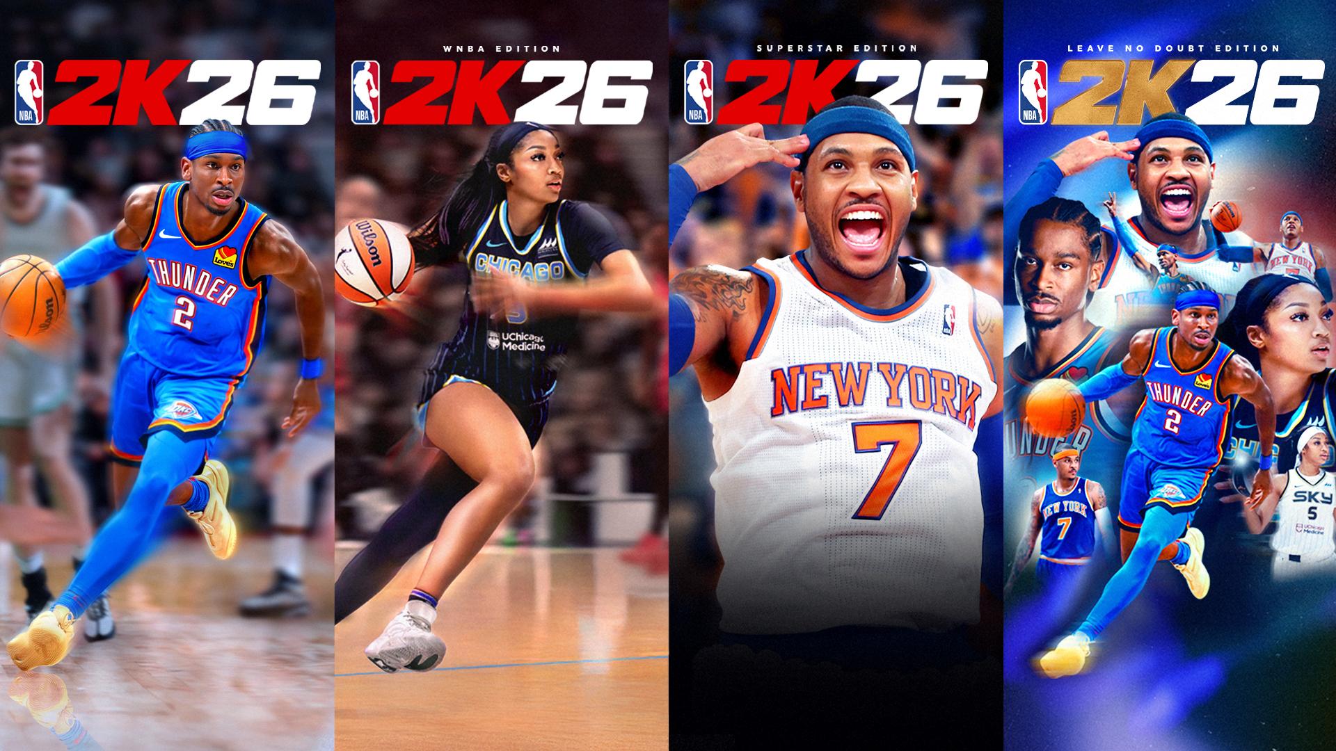 NBA 2K26 frontas av Oklahoma City Thunder-stjärnan Shai Gilgeous-Alexander