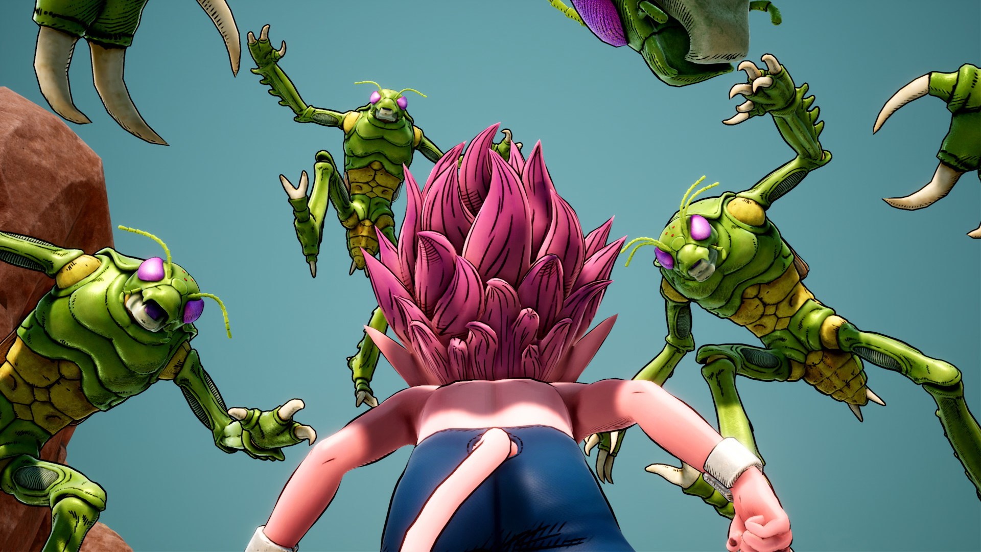 Lär dig mer om fiender och fordon i Sand Land