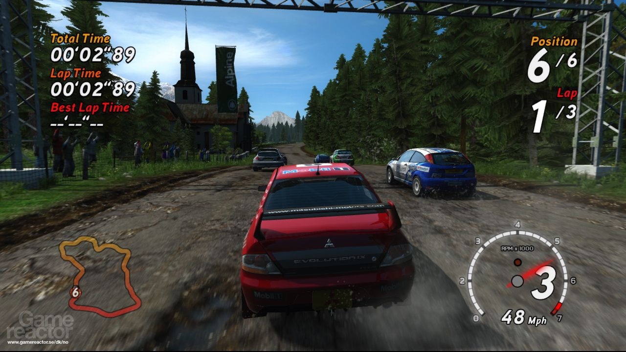Nya Sega Rally-bilder