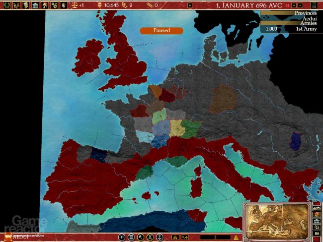 Nytt från EU: Rome - Europa Universalis: Rome - Gamereactor