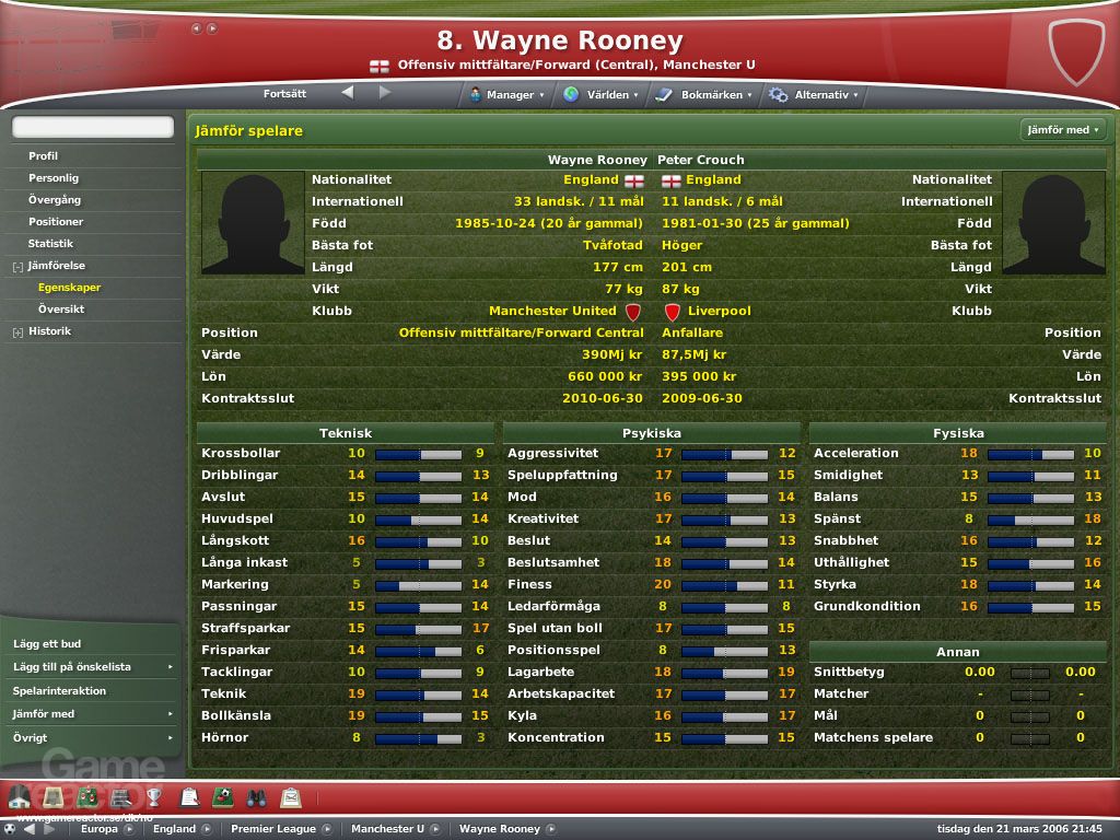 Uppdatera Football Manager - Football Manager 2007 - Gamereactor