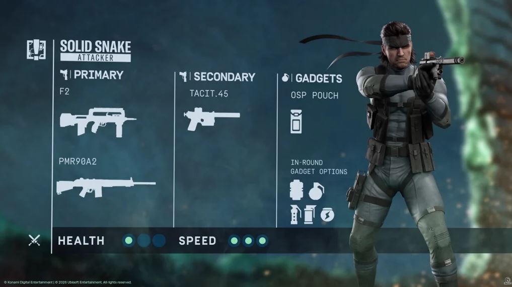 Solid Snake infiltrerar Rainbow Six Siege - blir ny permanent operator ...