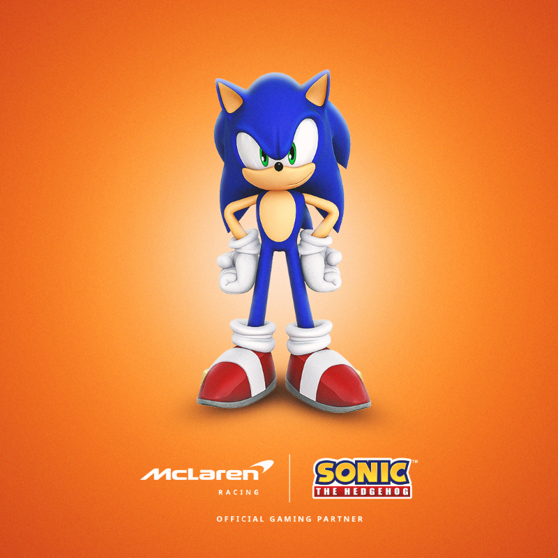 Sonic the Hedgehog och McLaren Racing inleder samarbete - - Gamereactor