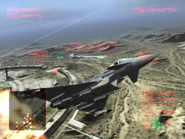 Ace Combat: Distant Thunder Recension - Gamereactor - Ace Combat 4: Distant Thunder - Gamereactor