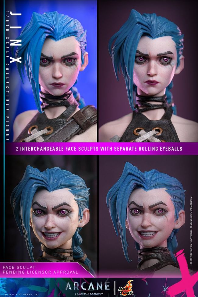 Jinx från Arcane är den nya figuren från Hot Toys - Arcane (Netflix ...