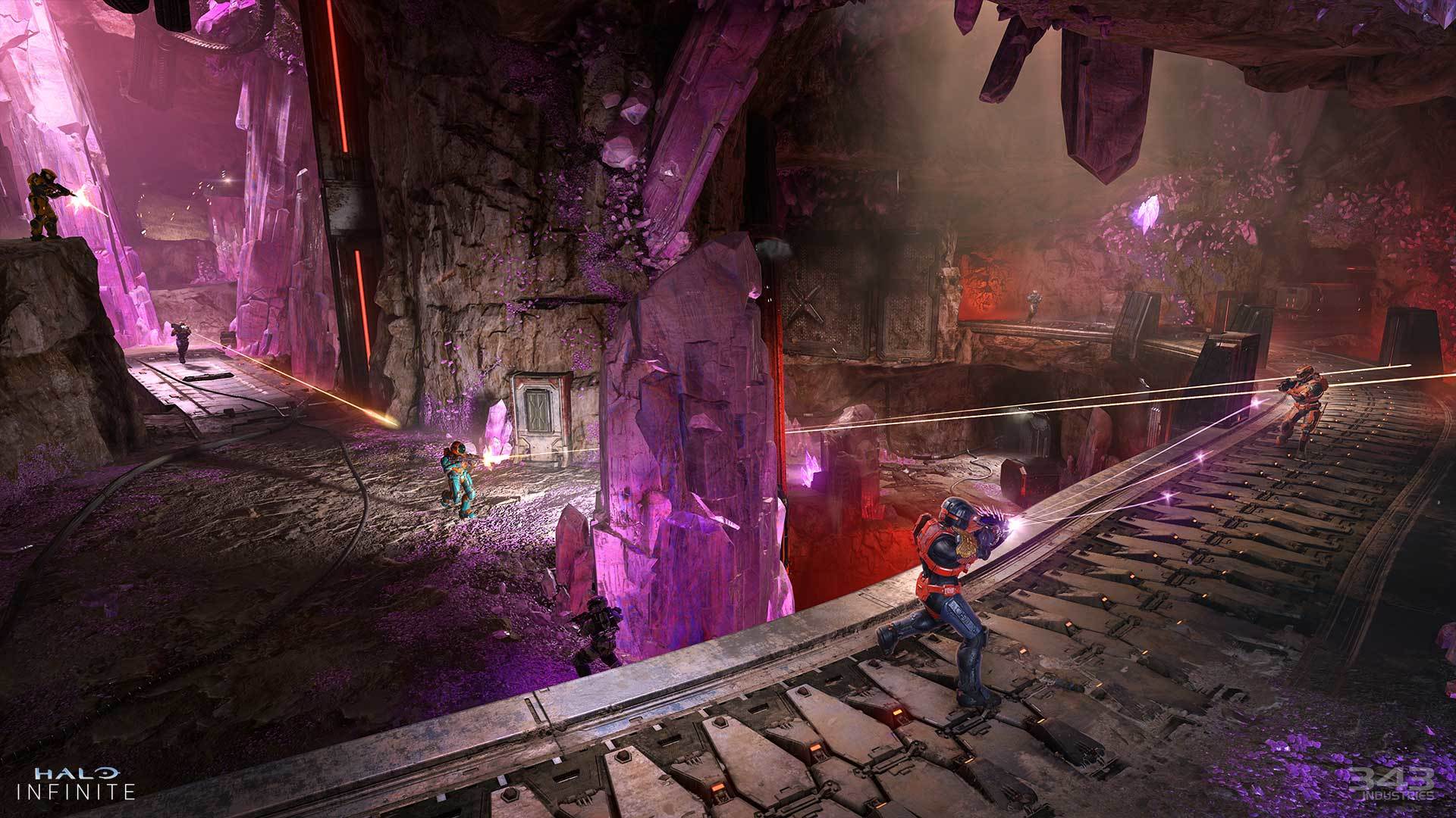 Kolla in dessa två nya Halo Infinite-banor