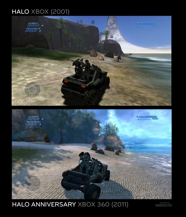 Halo vs Halo Anniversary - Halo: Combat Evolved Anniversary - Gamereactor
