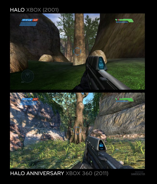Halo vs Halo Anniversary - Halo: Combat Evolved Anniversary - Gamereactor