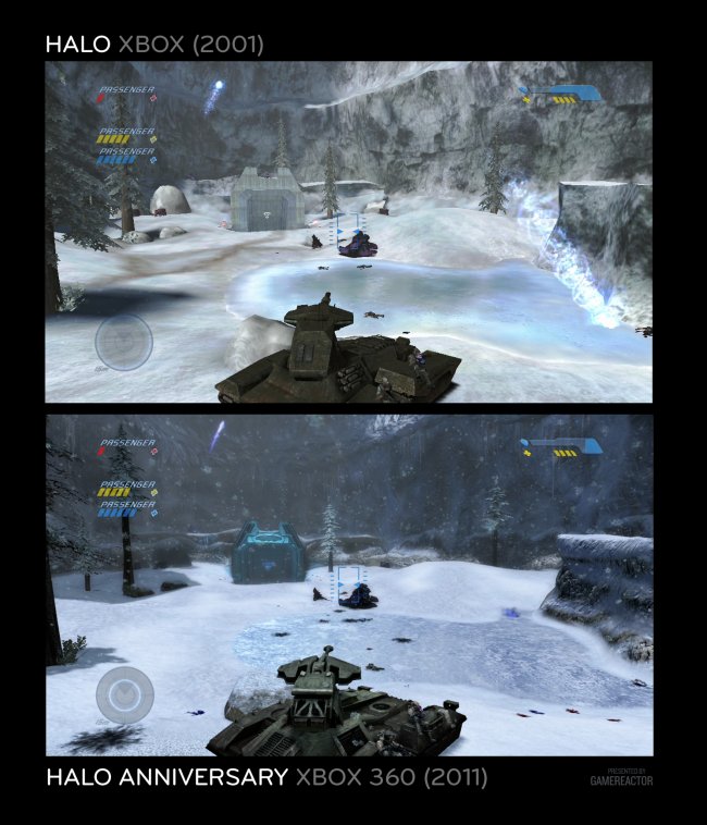 Halo vs Halo Anniversary - Halo: Combat Evolved Anniversary - Gamereactor