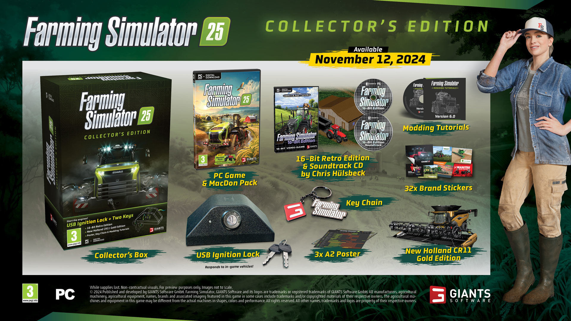 Farming Simulator 25 Utannonserat Och Släpps Till Hösten
