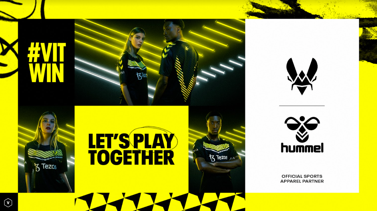 Team Vitality har tecknat ett treårskontrakt med det danska sportmärket ...