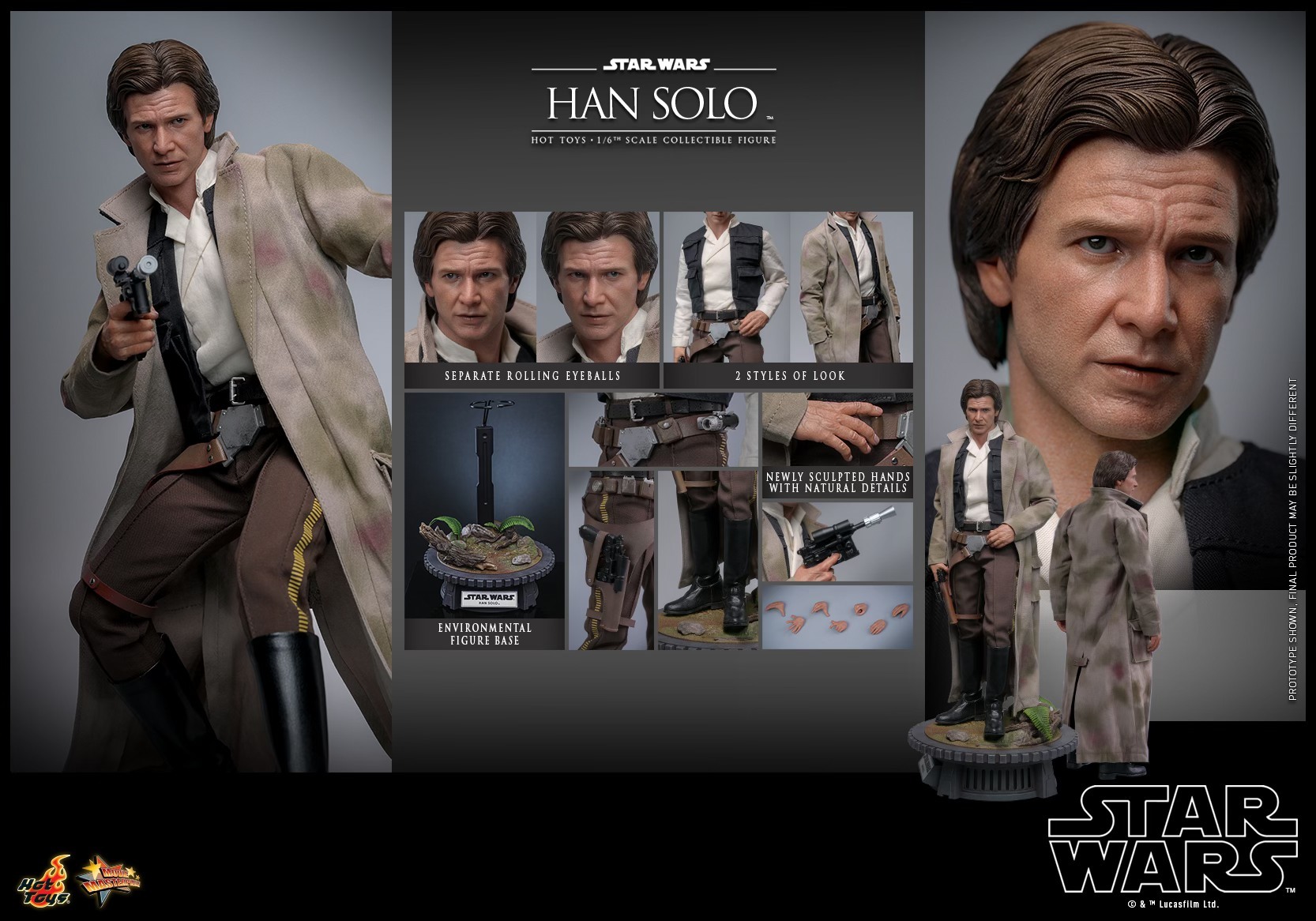 Hot Toys släpper figur av Han Solo från Return of the Jedi - - Gamereactor
