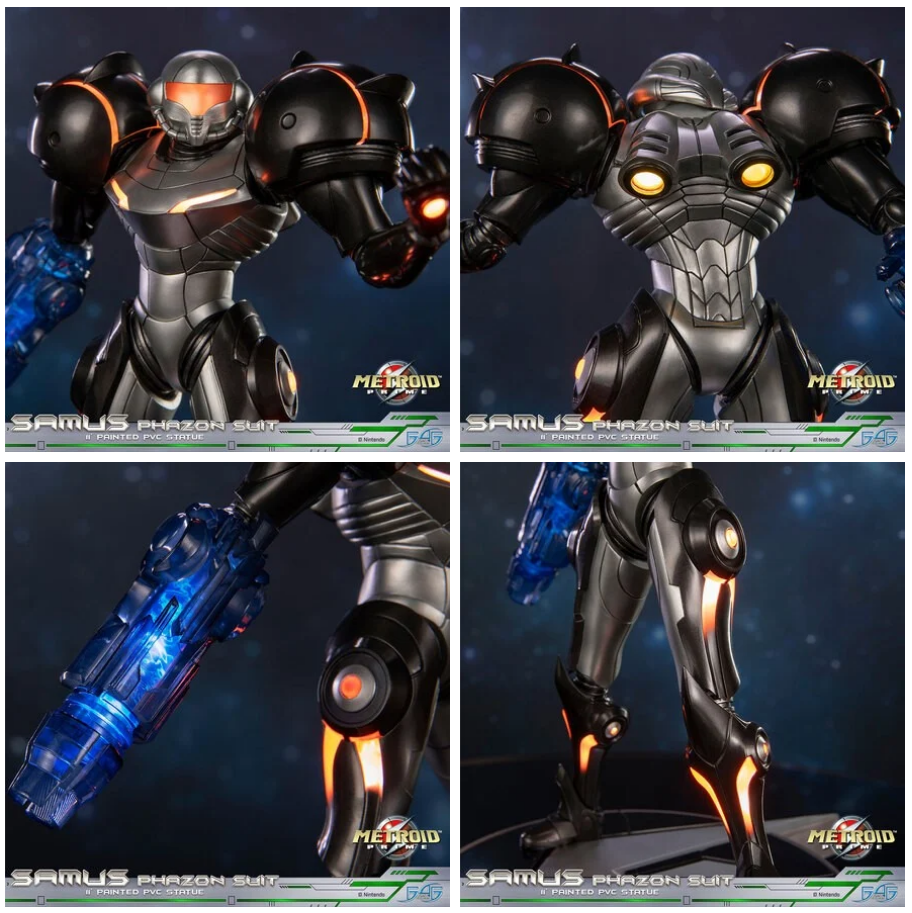 First 4 Figures visar upp sin exklusiva Samus Phazon Suit-figur - - Gamereactor