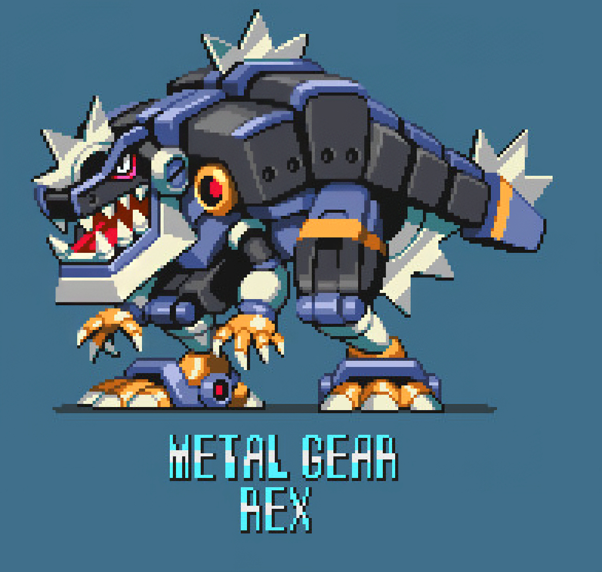 Såhär kunde Metal Gear-karaktärer ha sett ut som Mega Man X-bossar ...