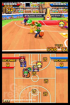 Mario Slam Basketball Recension - Gamereactor