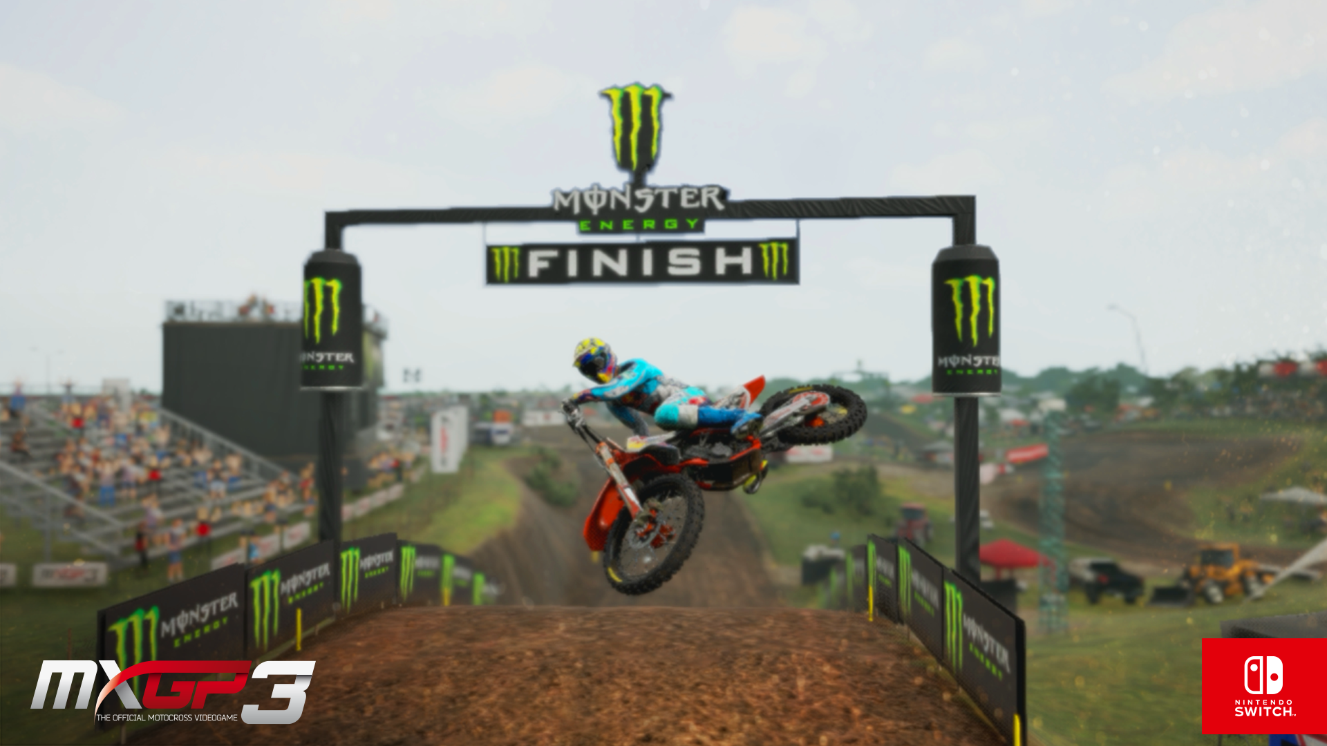 Switch-datum bekräftat för MXGP 3: The Official Motocross Videogame