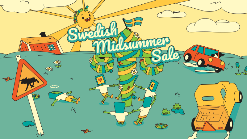 Nu har Swedish Midsummer Sale sparkat igång på Steam - - Gamereactor