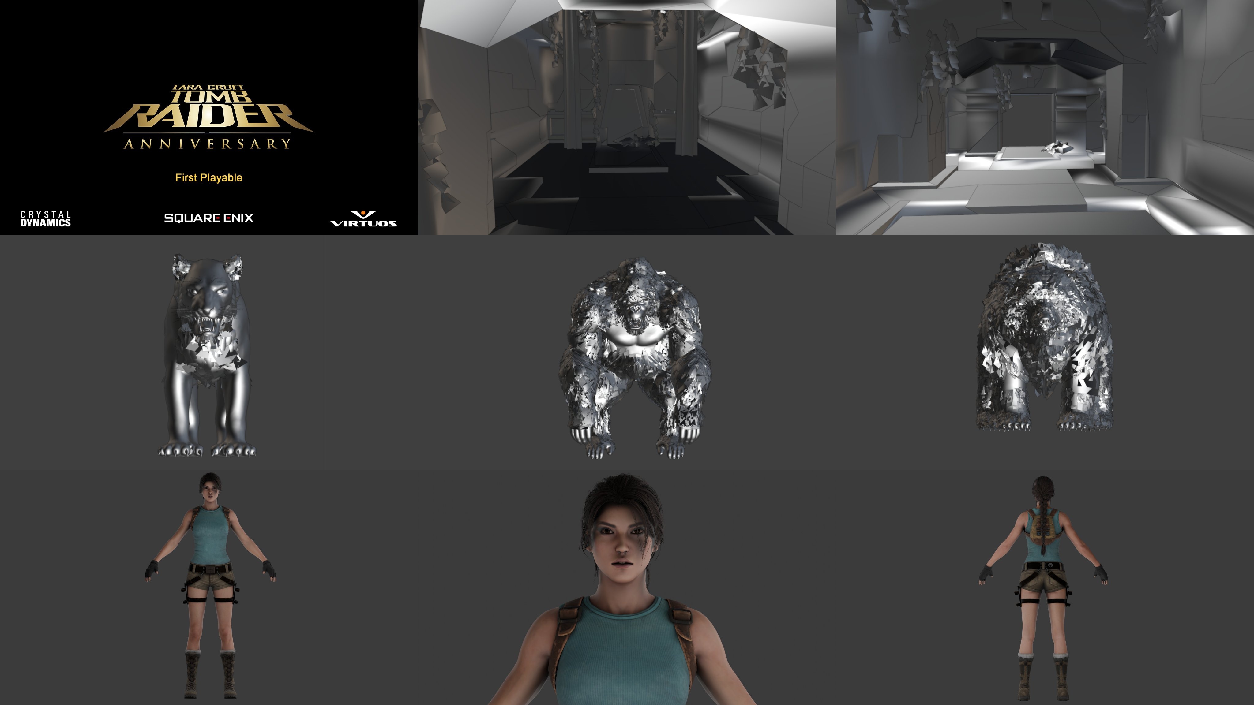 Läckta bilder avslöjar skrotad Tomb Raider-remake - Tomb Raider ...