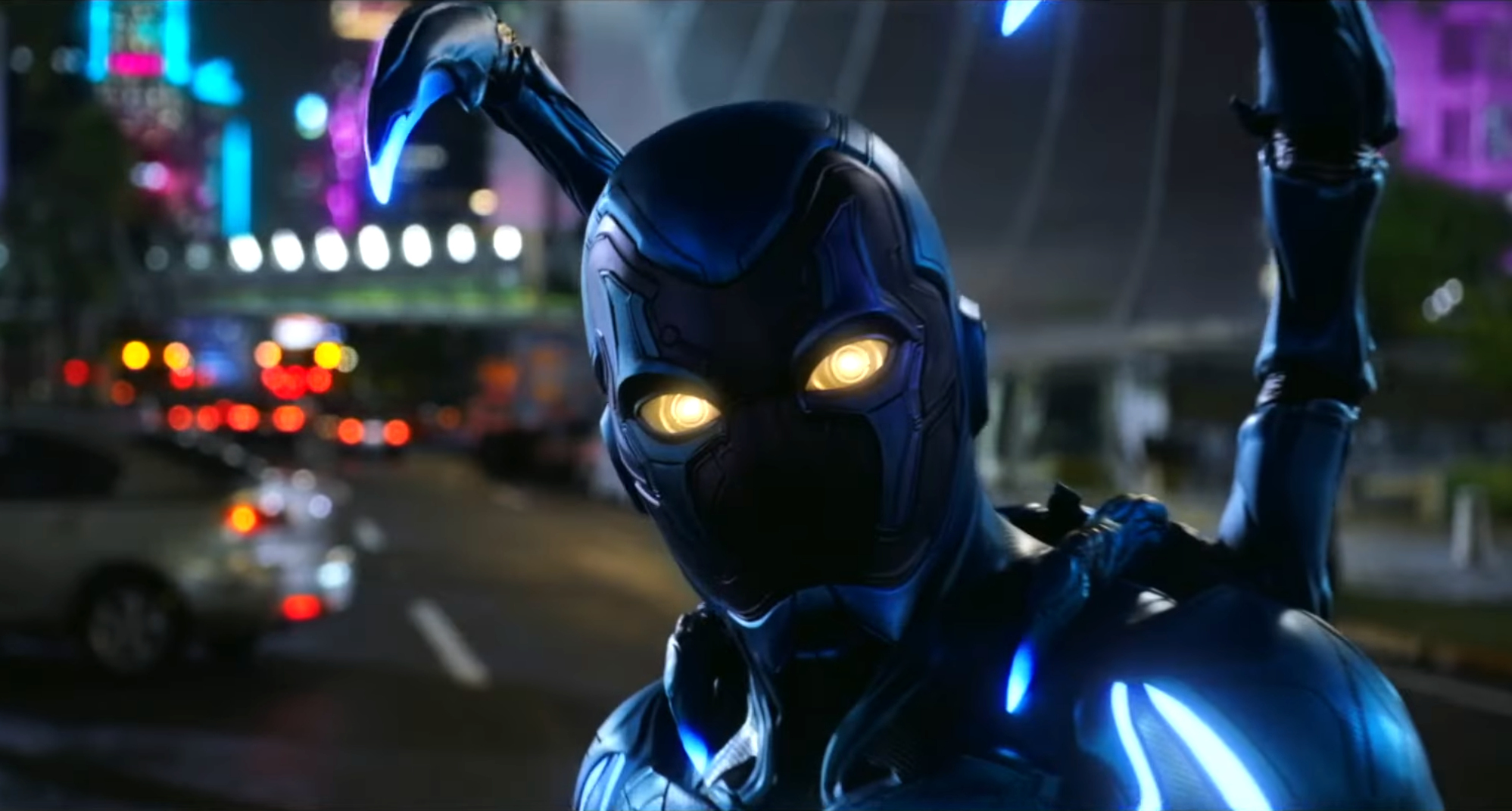 Xolo Maridueña vill inte svara på om Blue Beetle är med i Peacemaker