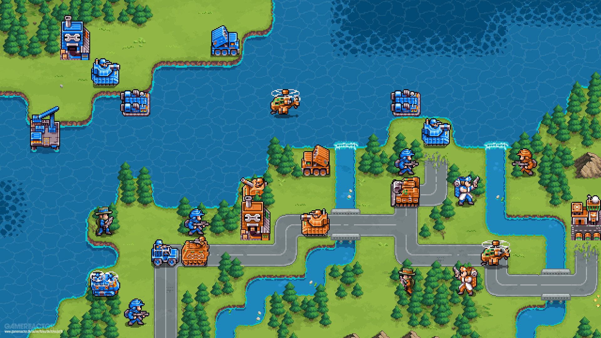 Kolla in Advance Wars-liknande strategispelet Warside