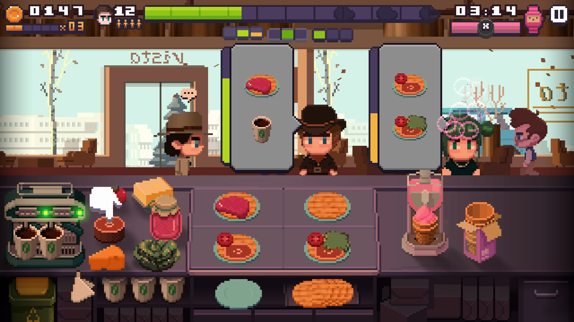 Pixel Café Recension - Gamereactor