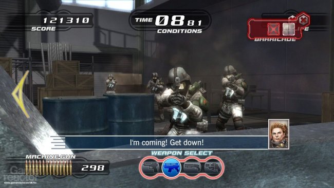 Time Crisis 4 på bild