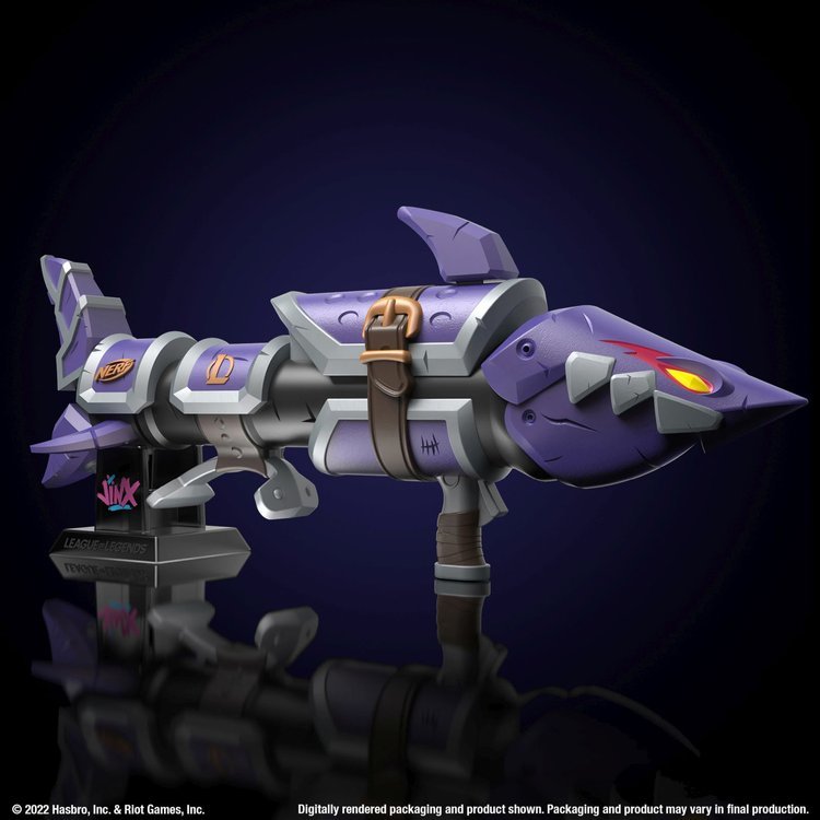 Hasbro visar upp Jinx Fishbone Blaster från League of Legends ...