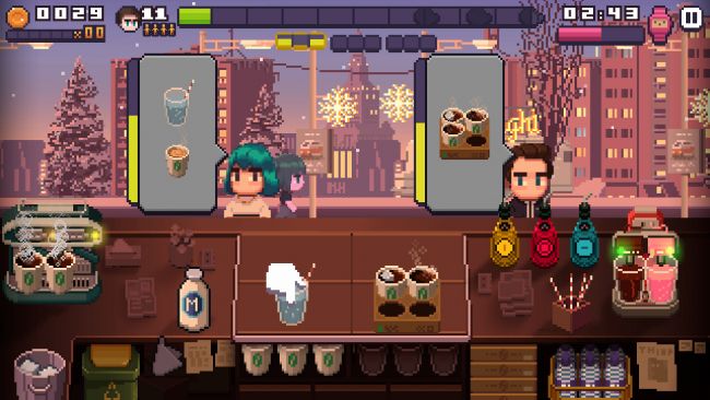 Pixel Café Recension - Gamereactor