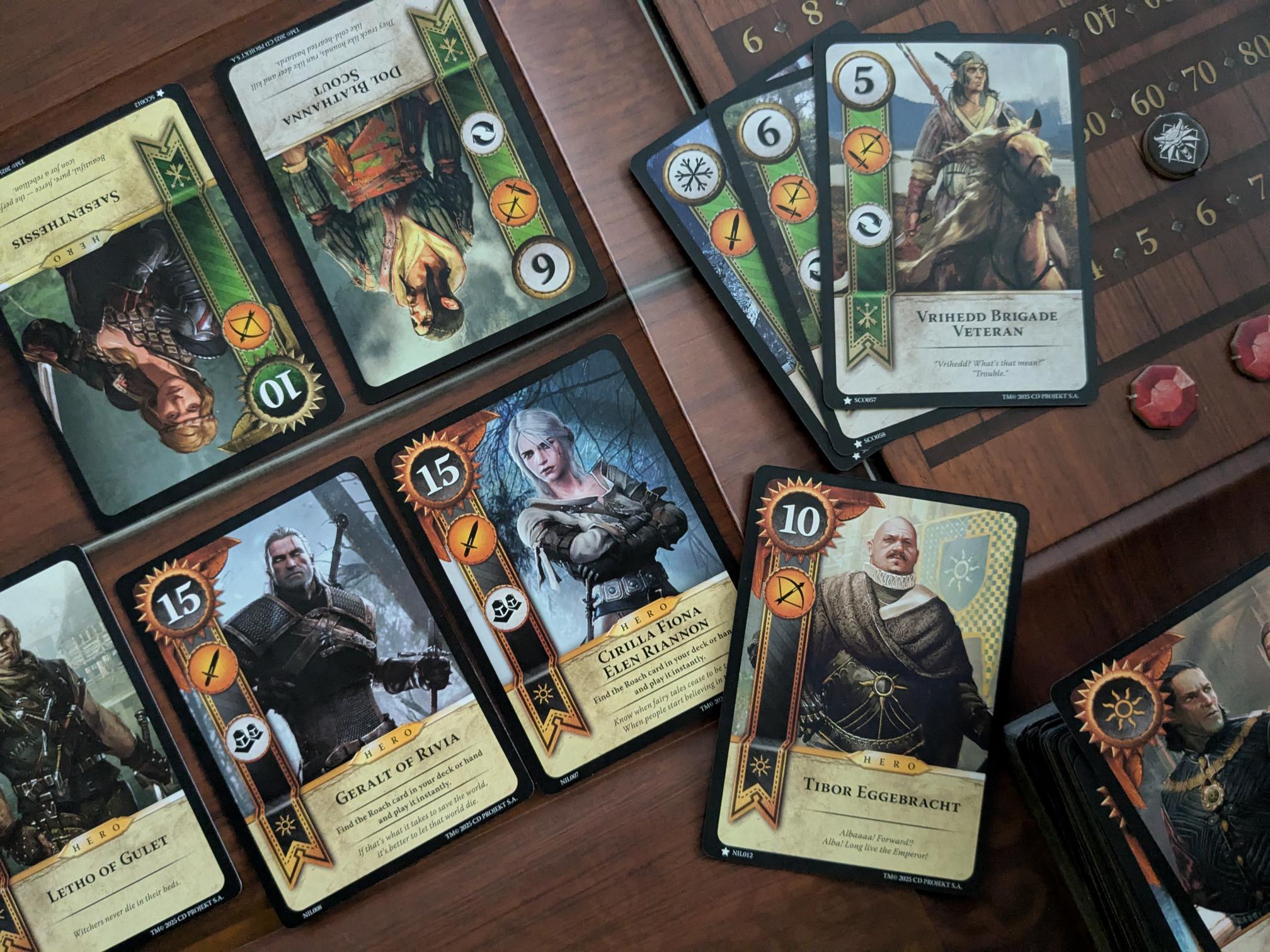 Brädspelsrecension: Gwent - The Legendary Card Game - The Witcher 3 ...