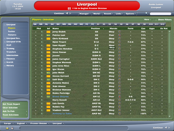 Football Manager 2005 Recension - Gamereactor
