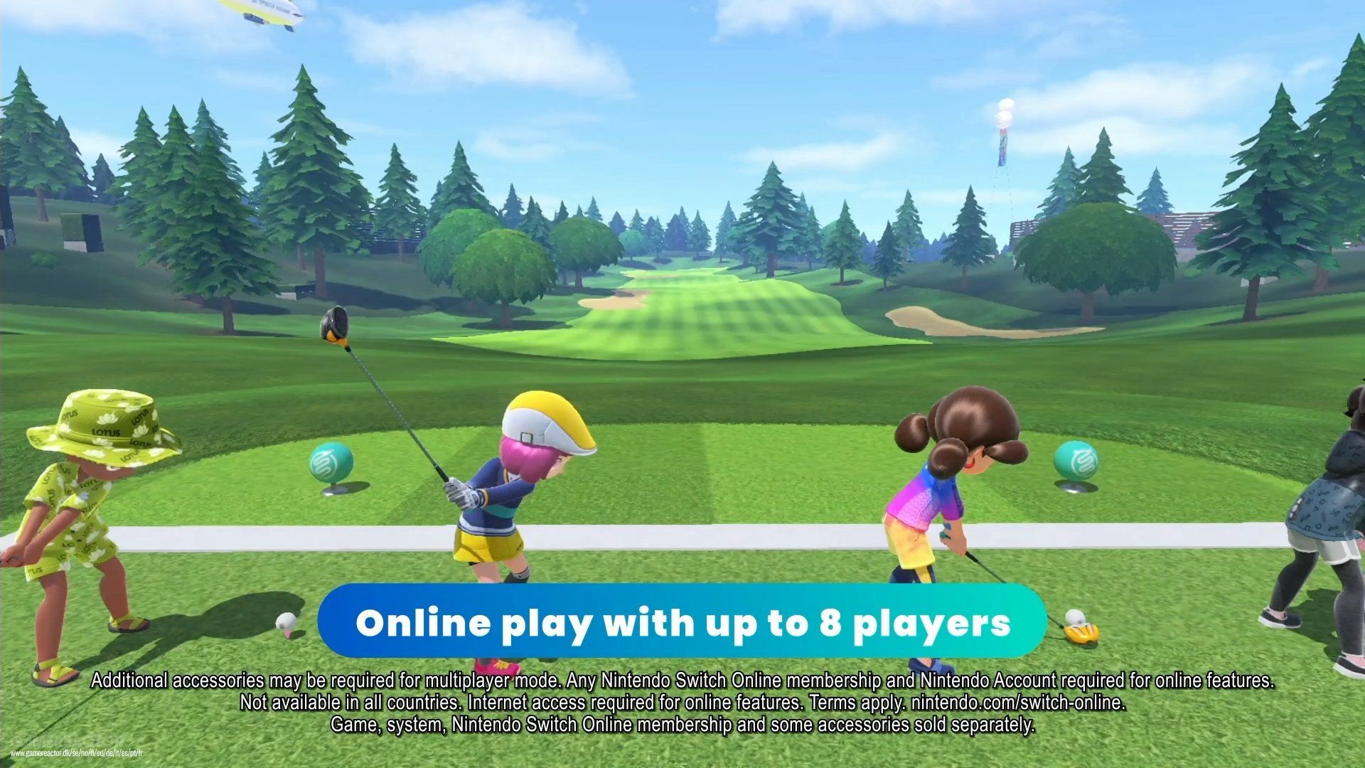 Golf läggs till i Nintendo Switch Sports