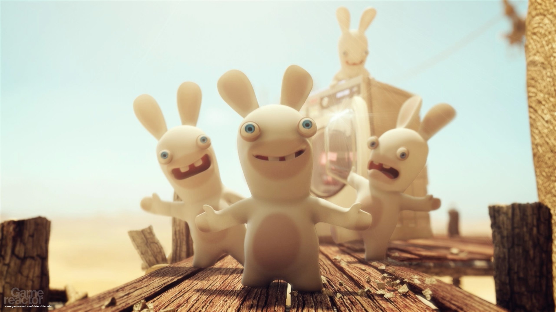 Bilder på nya Rabbids-spelet - Raving Rabbids Travel in Time - Gamereactor