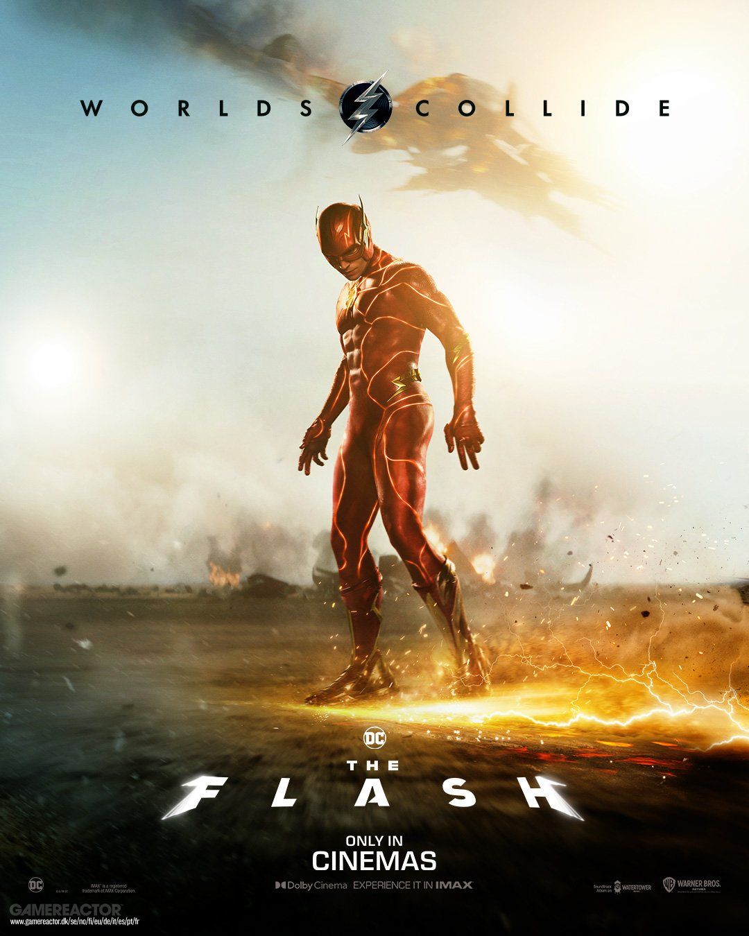 Flash, Batman och Supergirl visar upp sig på nya The Flash-posters ...
