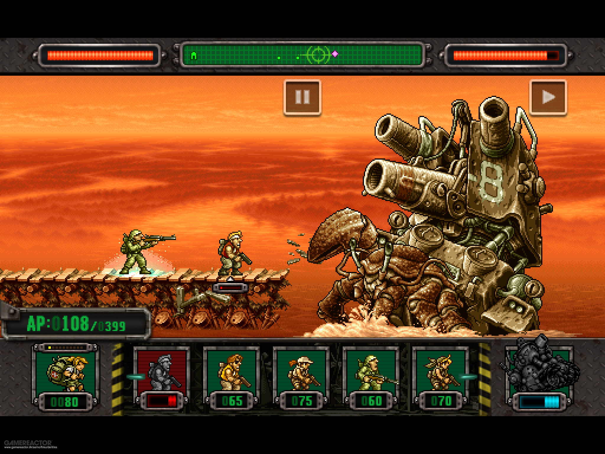 Metal Slug Defense Recension - Gamereactor