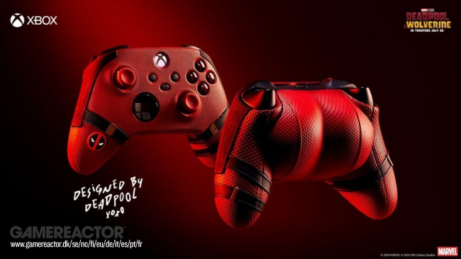 Kolla in Deadpools rumphandkontroll till Xbox - Deadpool & Wolverine ...