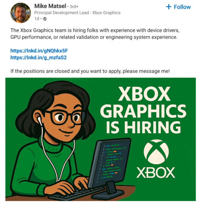 Xbox kritiseras efter pinsam AI‑bild i rekryteringsannons - - Gamereactor