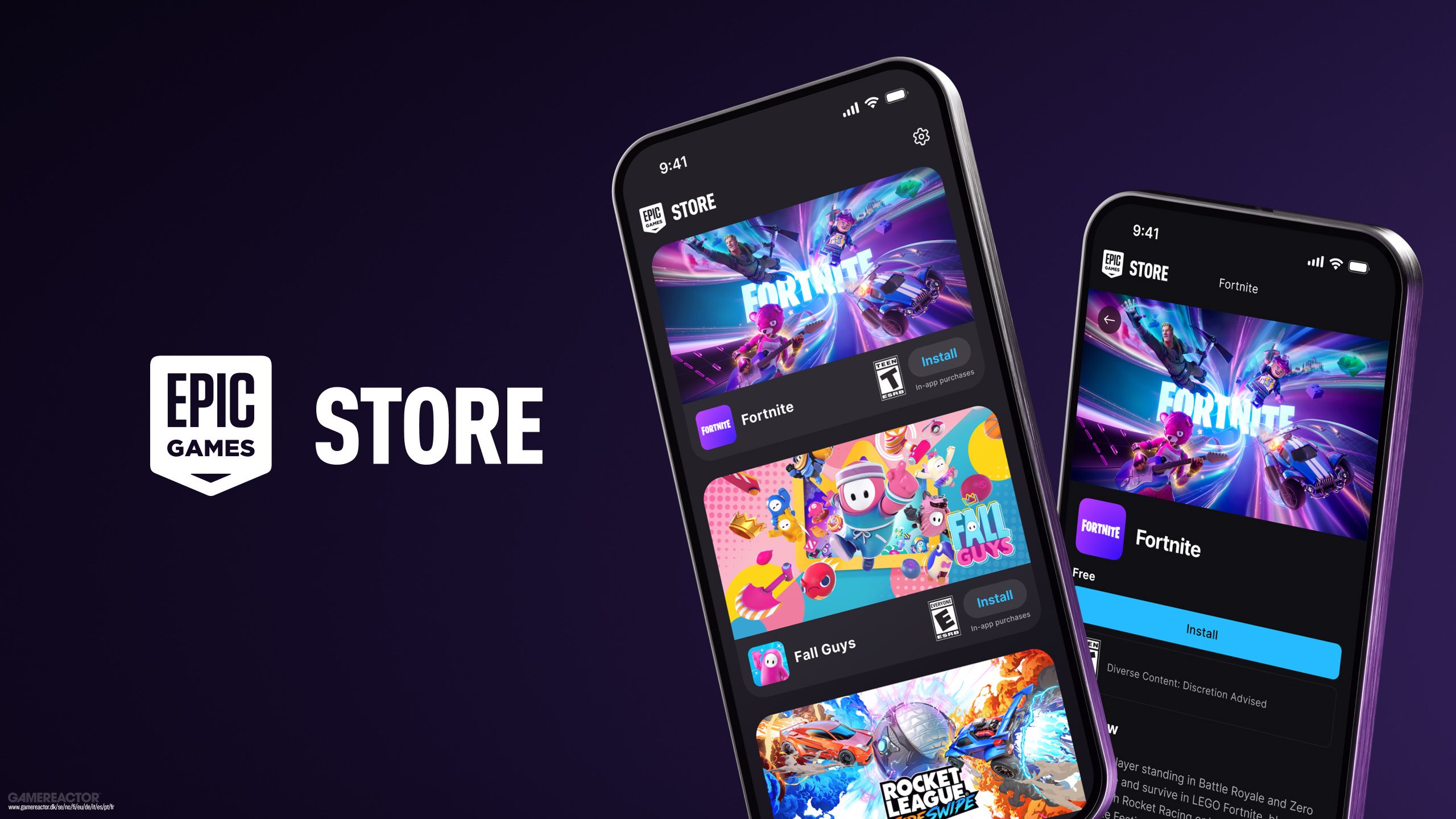 Nu finns Epic Game Store att ladda hem till Iphone - Fortnite - Gamereactor